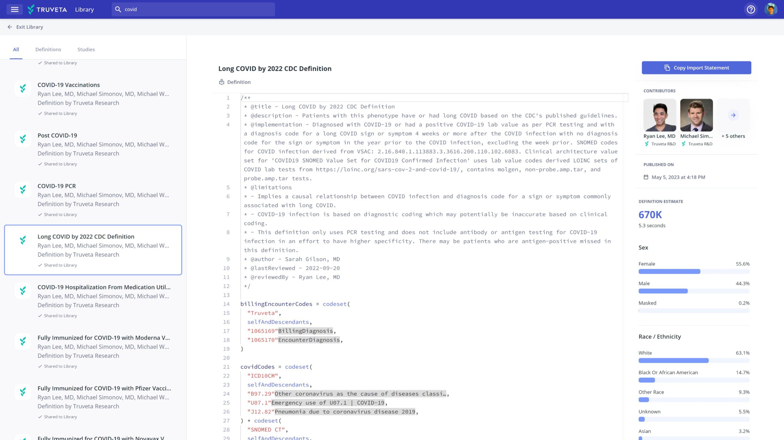 Truveta Studio - EHR data analytics | Truveta